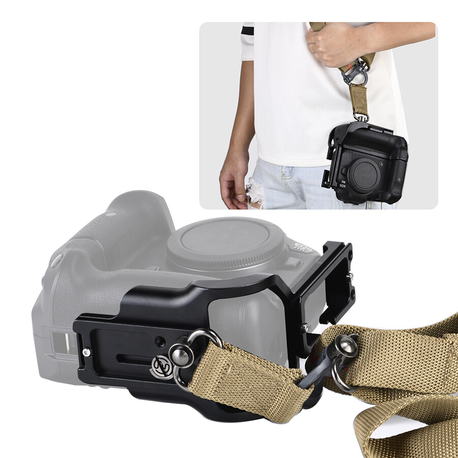 L-bracket for Canon EOS R5/R6/R5C with battery grip BG-R10 & R5 II with ...