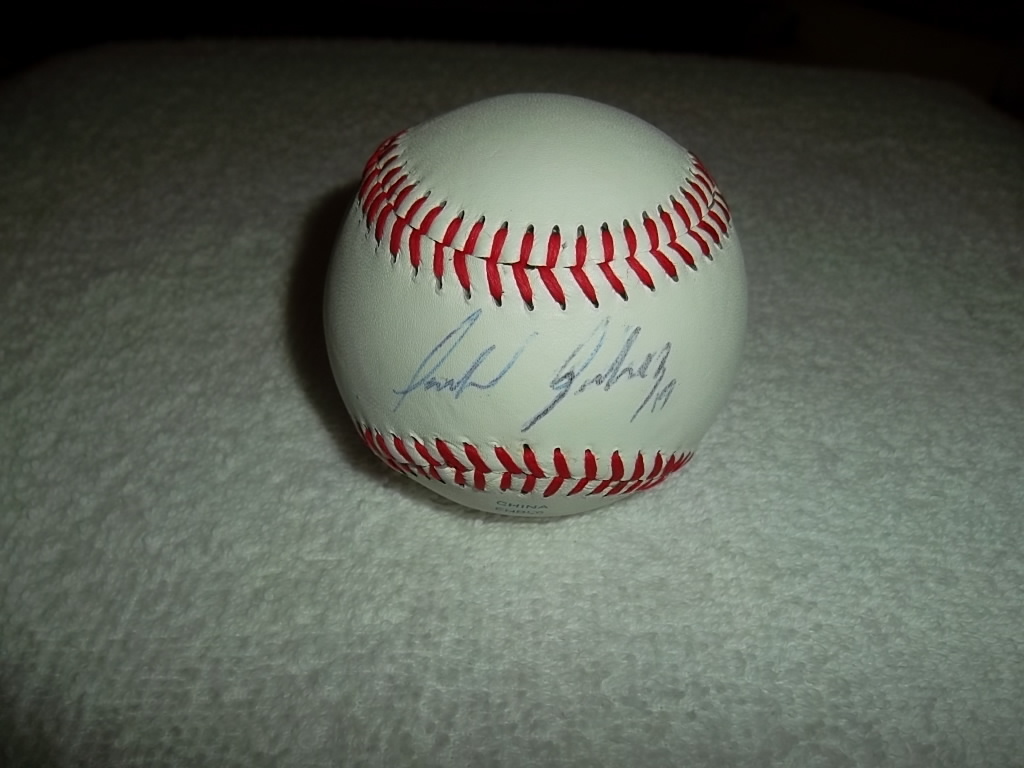 Anibal Sanchez Hand Signed Baseball MLB Autograph MarlinsTigers ...