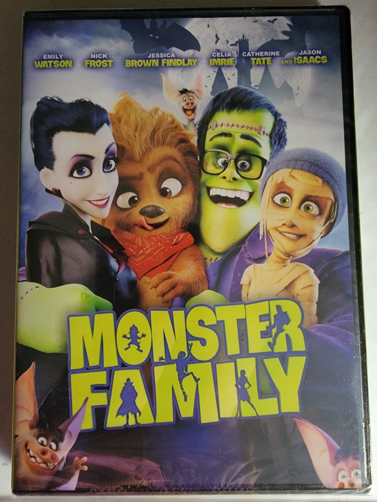 Monster Family [2017](DVD,2018,Widescreen) Emily Watson,Jason Isaacs ...