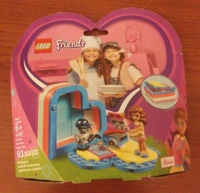 LEGO Friends Olivia's Summer Heart Box (41387) for sale online | eBay