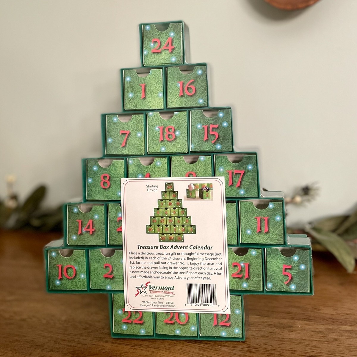 Christmas Cards With Envelopes Tree Time Christmas Card Box Set - 18 ...