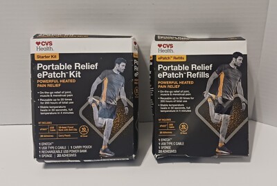 CVS Health Portable Relief E Patch Kit W/ Refill Kit | eBay