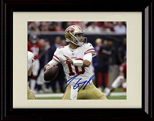Unframed Jimmy Garoppolo - 49ers Autograph Promo Print | eBay