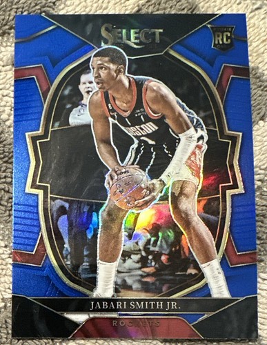 2022-23 Select Jabari Smith Jr Concourse Blue Prizm Rookie RC #69 ...
