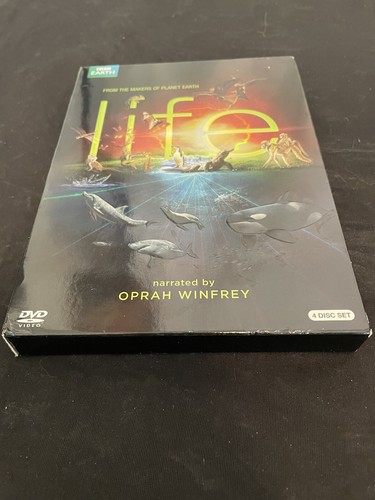 Life (DVD, 2010, 4-Disc Set) BBC Earth Narrated by Oprah Winfrey VG ...