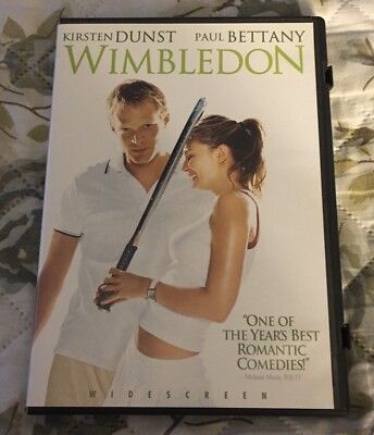 Wimbledon DVD Widescreen Kirsten Dunst, Paul Bettany Jon Favreau | eBay