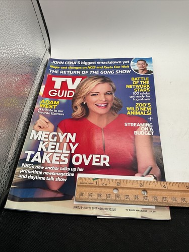 TV Guide Magazine - June 26-July 9 2017 Double Issue - Megyn Kelly Adam ...