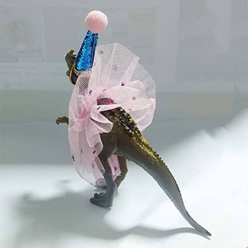 Allosaurus Dinosaur Cake Toppers With Tutu And Dress, Allosaurus ...