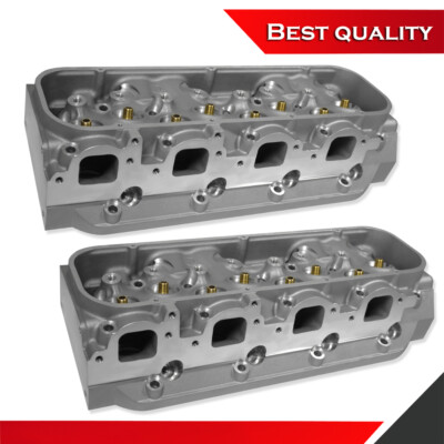 1965-2000 Chevy Big Block BBC 427 454 2Pcs Bare Angle Plug Cylinder ...