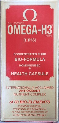 Omega-H3 Bio-Tonic Capsules (30 capsules) | eBay