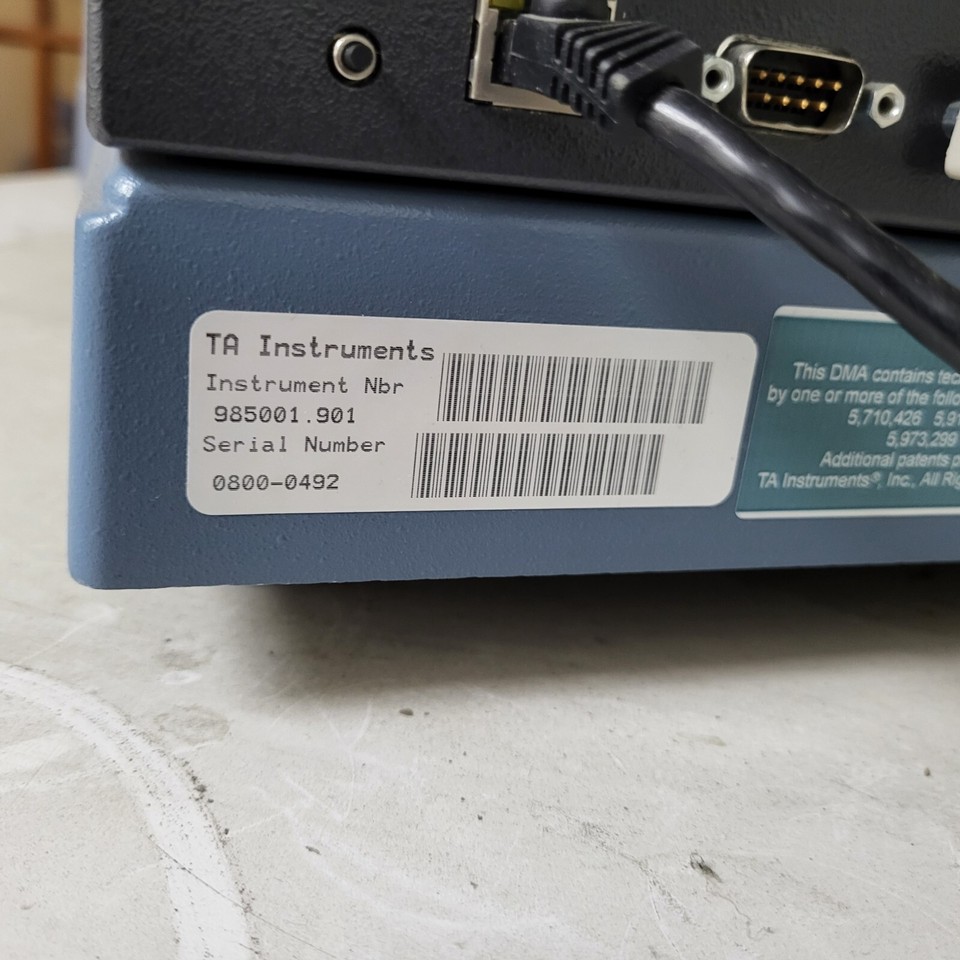 TA Instruments DMA Q800 Dynamic Mechanical Analyzer with extras! | eBay