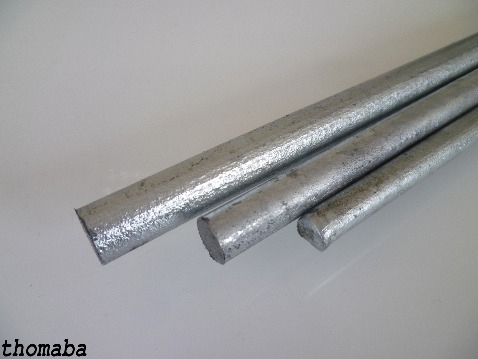 Rundstahl VERZINKT | Ø 8–20 mm | Länge wählbar | Rundeisen Stange | eBay.de