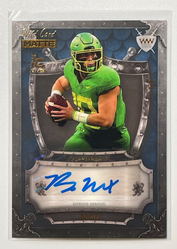 BO NIX 2023 Wild Card Matte Weekend Warrior Rookie Chase Card Auto ...