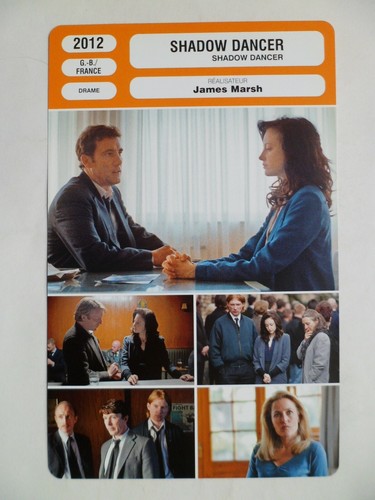 CARTE FICHE CINEMA 2012 SHADOW DANCER Clive Owen Andrea Riseborough ...