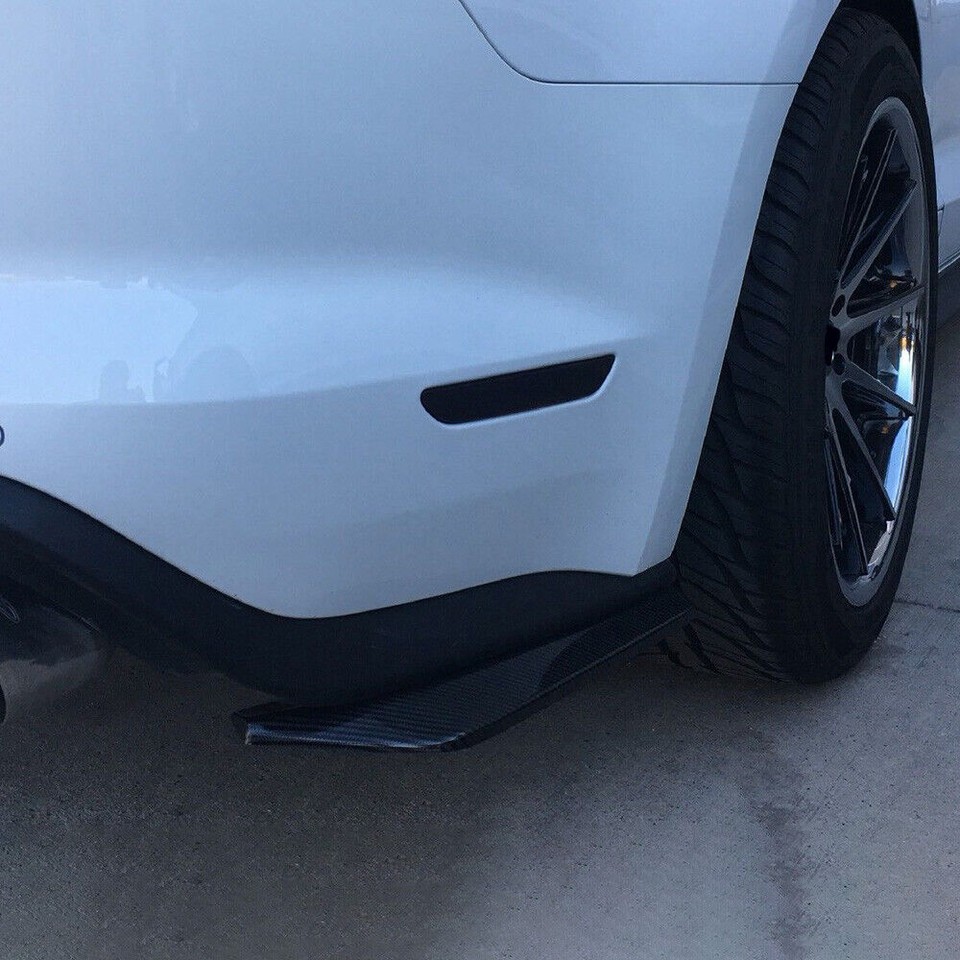 2X For Acura Accessories Rear Bumper Lip Diffuser Splitter Canard ...