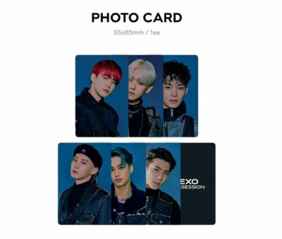 EXO OFFICIAL GOODS EXO ver. PHOTO PROJECTION KEYRING KEY RING ...