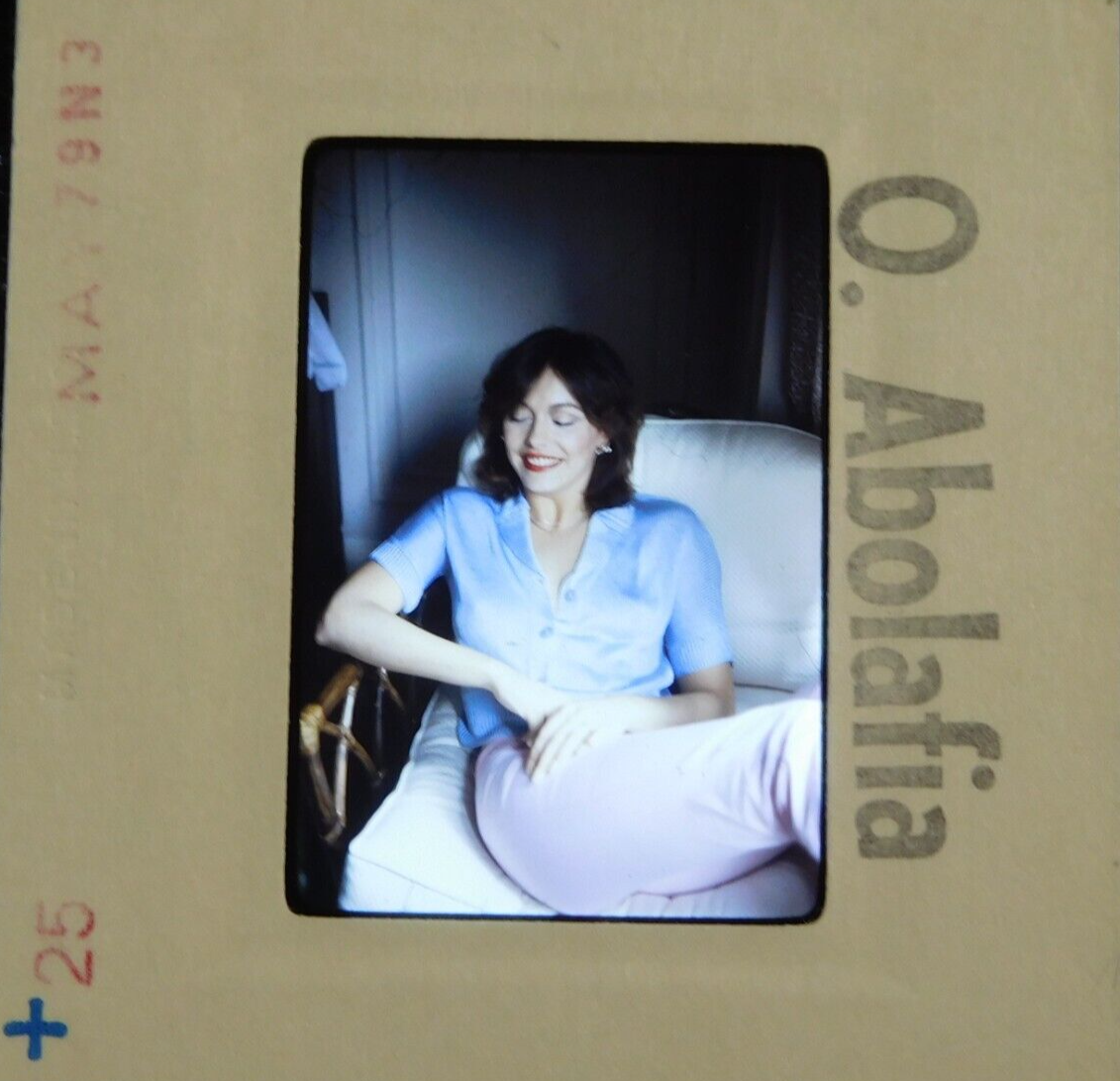 OA20-138 70s Actress Model Leslie Ann Down Orig Oscar Abolafia 35mm COLOR SLIDE | eBay