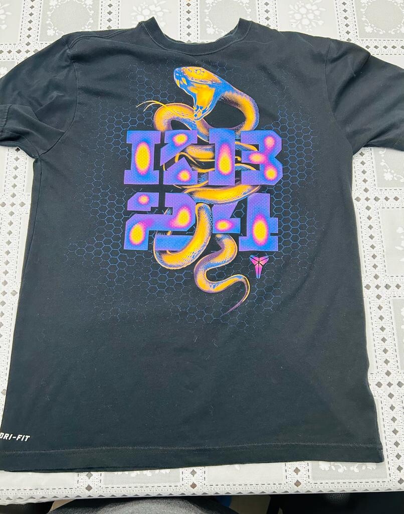 Nike dri fit Kobe Bryant KB 24 black mamba snake bask… - Gem