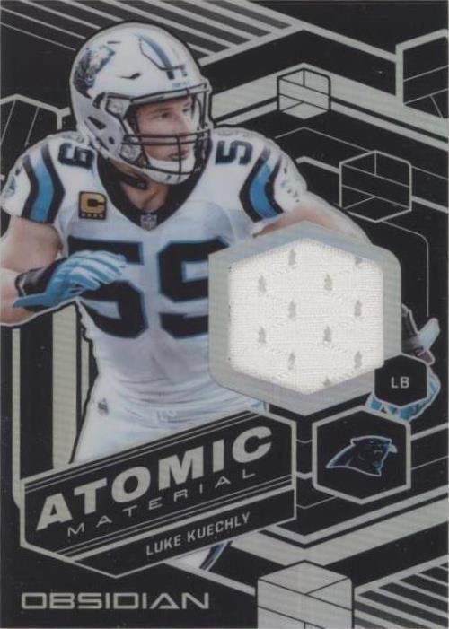 2018 Panini Obsidian - Atomic Material Relics Luke Kuechly #AM-43 /100 (MEM) for sale online | eBay