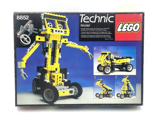 Vintage 1987 Lego Technic 8852 Robot Truck Rare Complete Full Set # NI ...