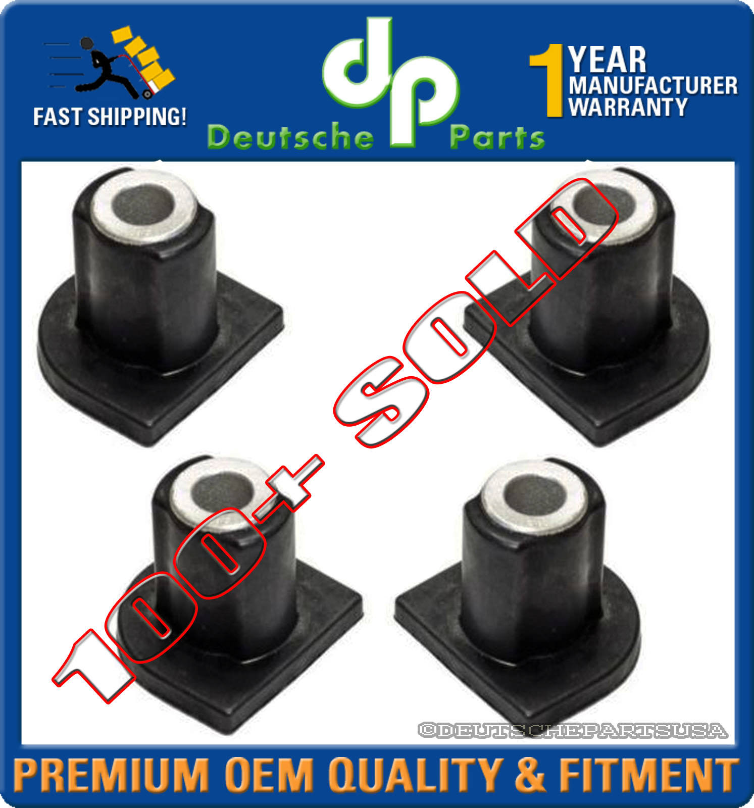 Mercedes W163 ML320 ML500 Steering Rack & Pinion Mount Bushing ...