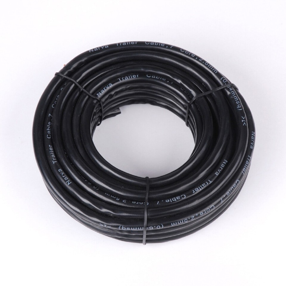 7M X 7 Core Wire Cable Trailer Cable Automotive Boat Caravan Truck Coil ...