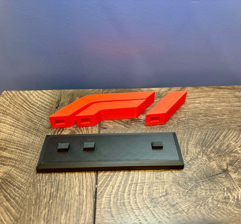 F1 Desk Sign | Formula 1 Stand | F1 Merch | Table Decor | Motorsport ...