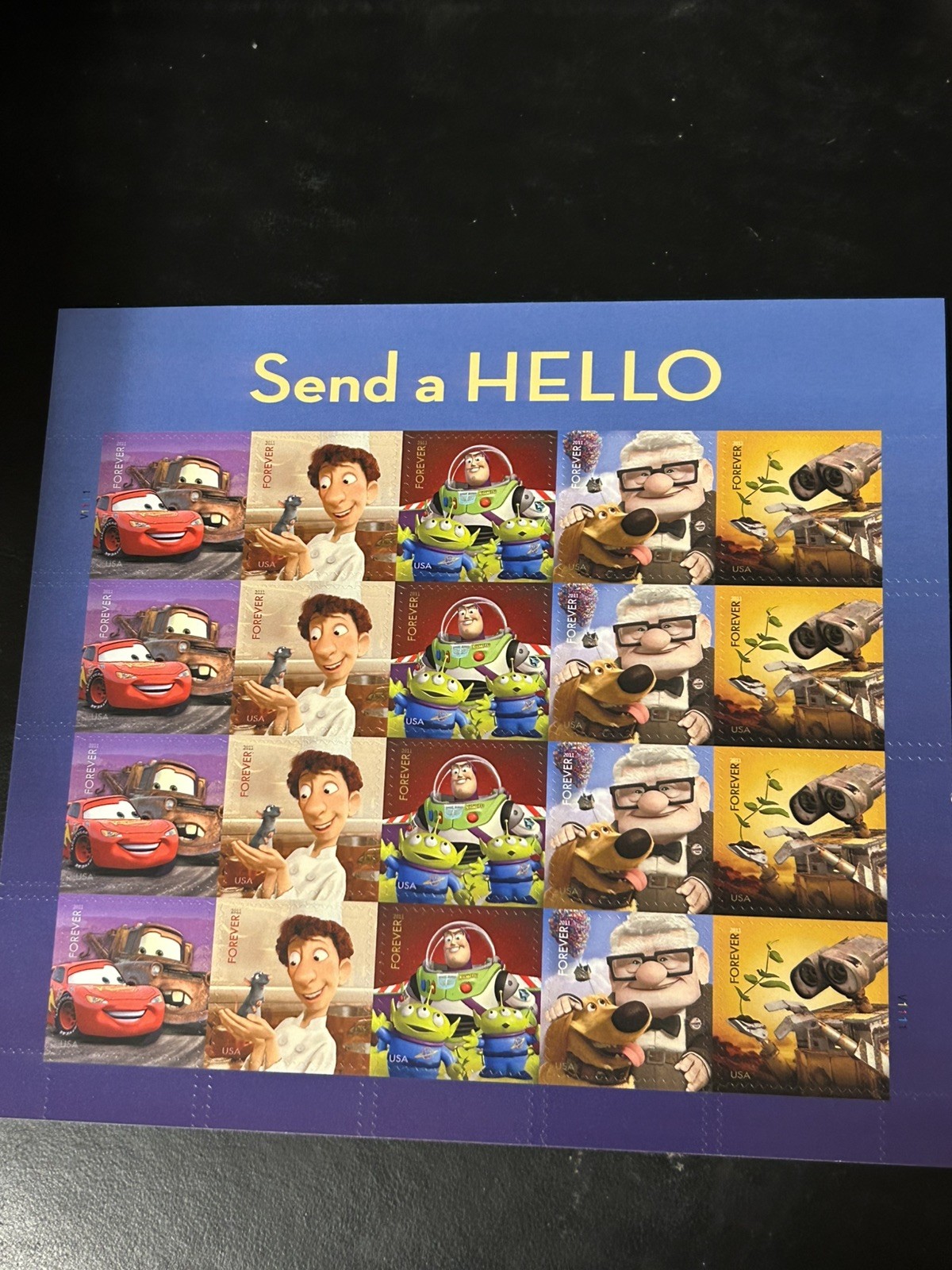 Scott #4553-4557 Send a Hello sheet of 20 MNH US Forever Stamps US 2011 ...