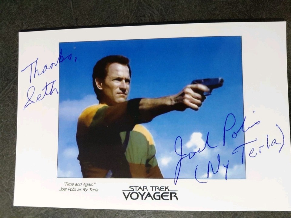 JOEL POLIS As NY TERLA 2 Hand Signed Autograph 4X6 Photo S -ACTOR- STAR ...