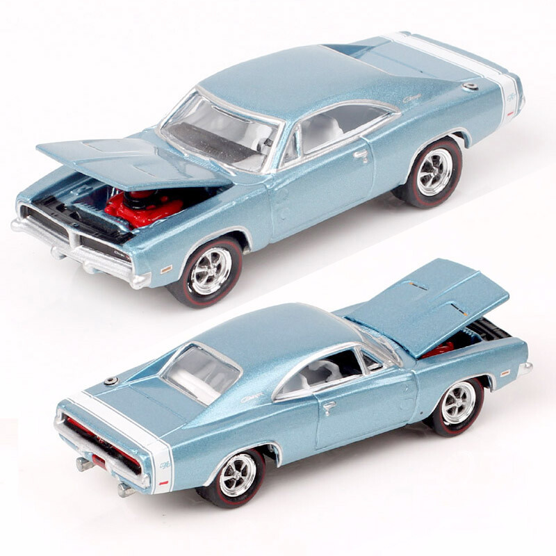 Johnny Lightning 1/64 Mini 1969 Dodge Charger R/T 1969 Diecast Muscle ...