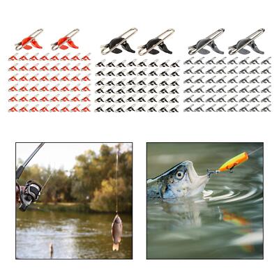 50x Fishing Impact Bait Clips Fishing Quick Clips Hookbait Release ...