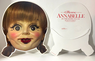 The Conjuring ANNABELLE 2014 PROMO Mask Creepy Horror Promotional ...