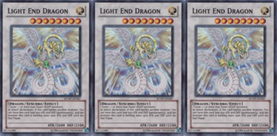 Light End Dragon X 3 RYMP-EN067 SUPER HOLO Yugioh | eBay