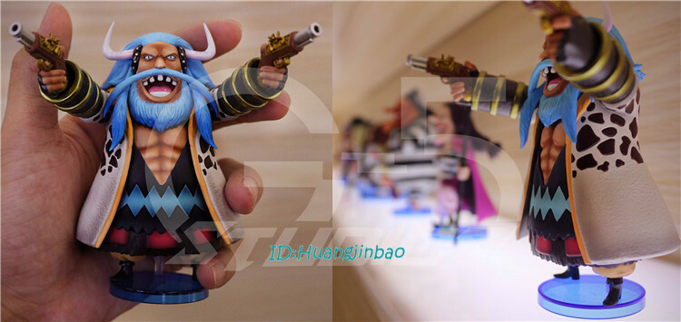 10Pcs Blackbeard Pirates Resin Figure Model WCF Size InStock Shiliew ...