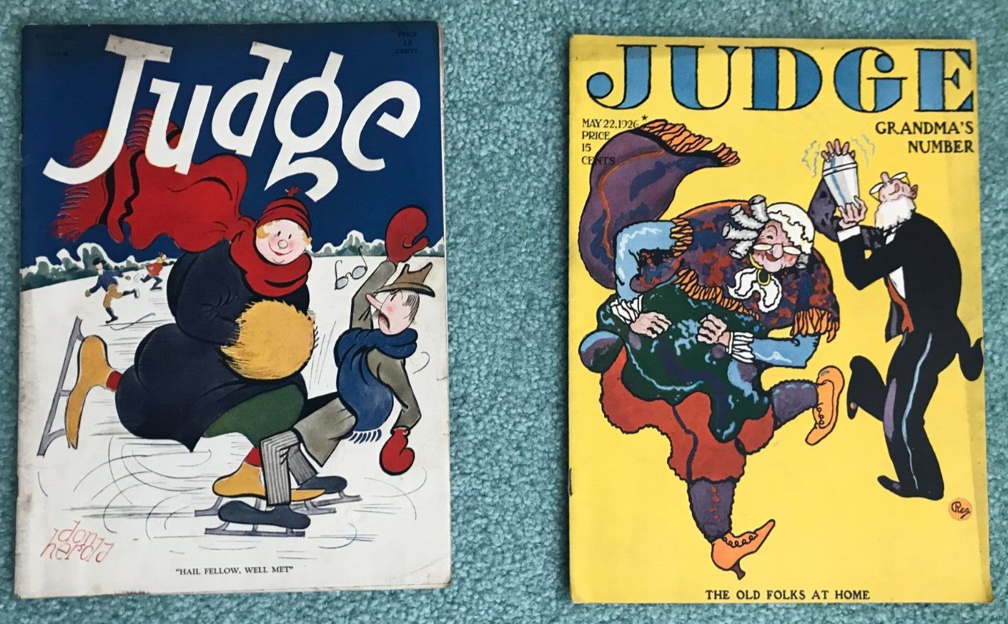 Pair of 1926 Judge Magazines | eBay