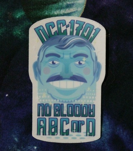 Montgomery Scott Star Trek sticker / 3" Vinyl Decal / Original Scotty ...