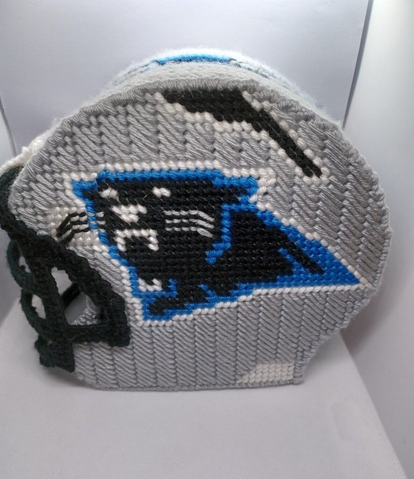Carolina Panthers logo, tissue box cover, tissue box covers, nfl ...