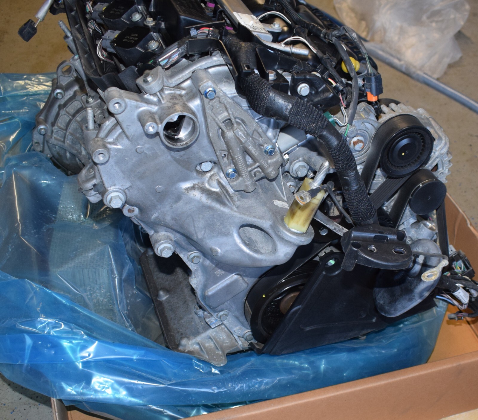 Origininal SMART W453 453 Benzin Motor komplett M281.920 fast neu 0.9 l ...