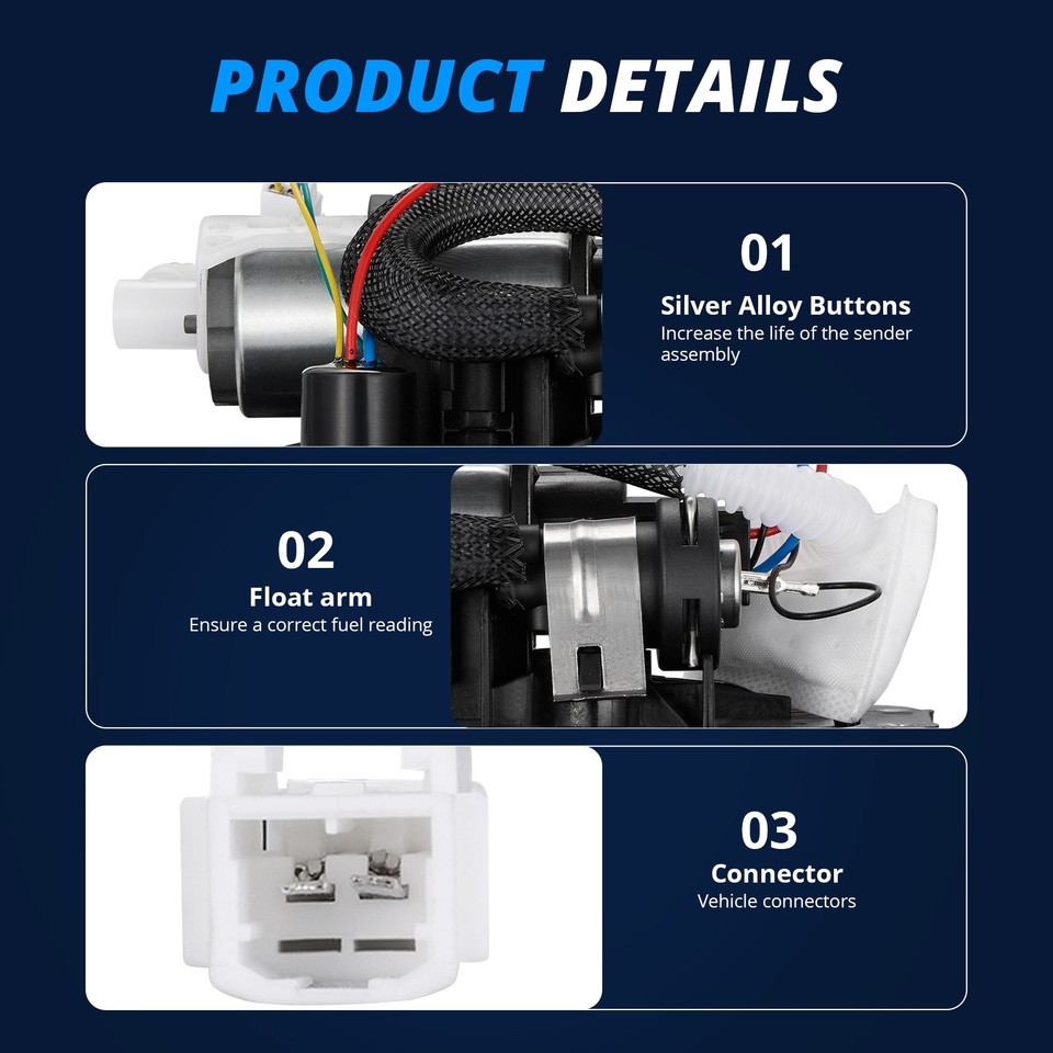 Fuel Pump Module Assembly For Victory Vegas/Vision 2521171 2521170 | eBay