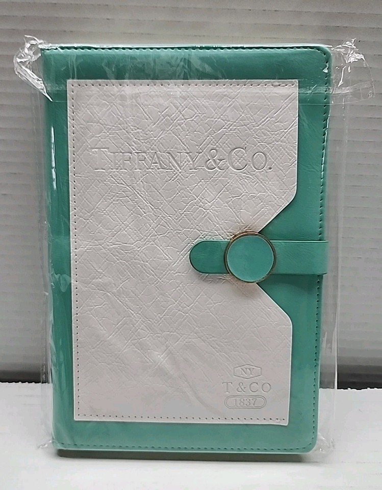 Tiffany & Co. GWP Notebook Lined Magnet Closure & Front Pocket NEW | eBay