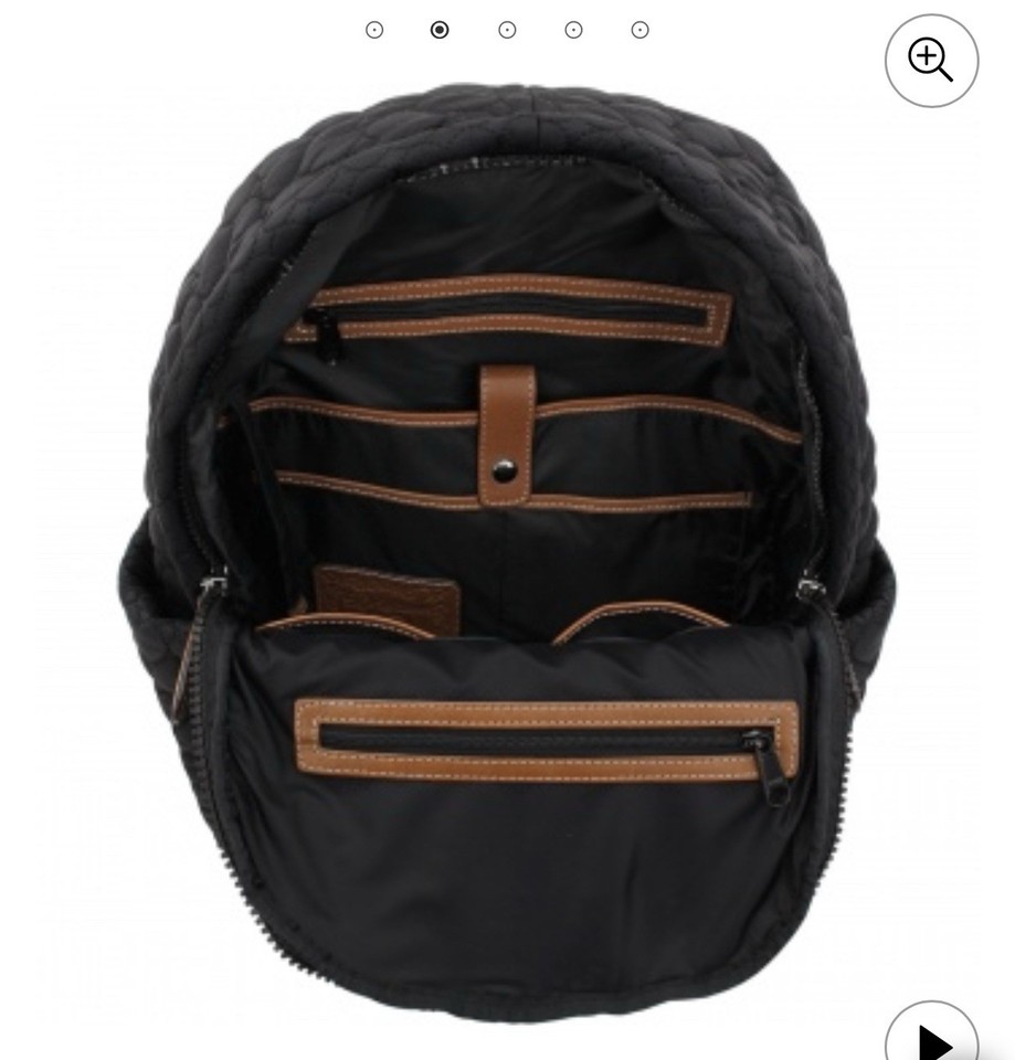 Brighton Heart to Heart Kingston Mini quilted black backpack / purse MSRP $320 | eBay