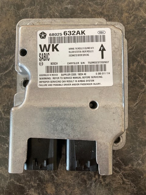 13 Jeep Grand Cherokee SRS Bag Control Module 68025632AK for sale ...