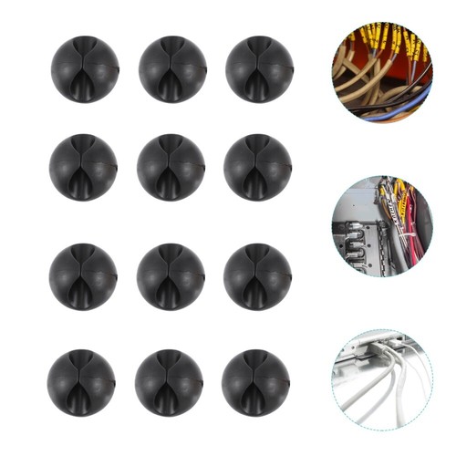 20 Pcs Fastener Office Cord Management USB Organizer Data Cable Holder ...
