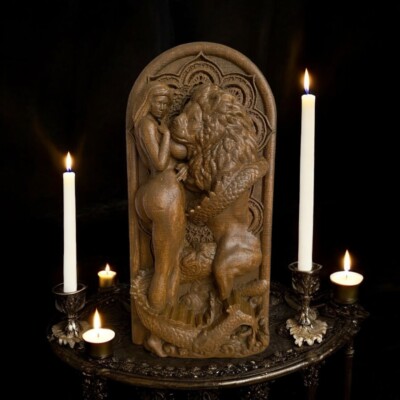 Aeon Sophia a Goddess of Wisdom Gnosis Gnostic Demiurge Yaldabaoth ...
