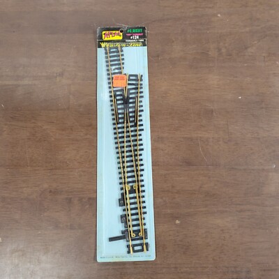 Atlas Custom Line #6 Right #124 Brass HO Switches Two Each NIB | eBay