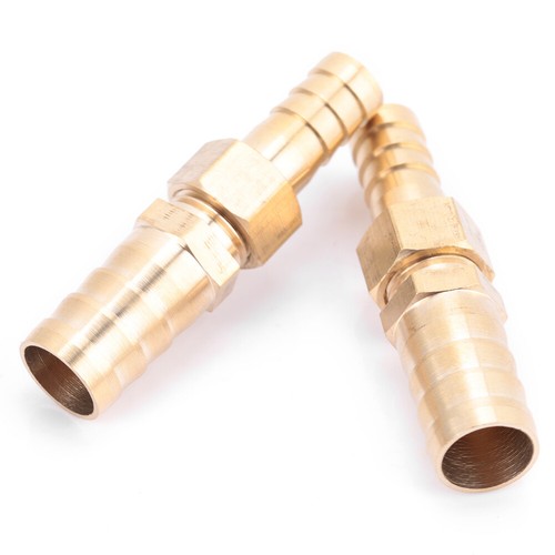 2pcs 10mm-12mm Brass Fitting Hose Barb Tail Reducer Reducing Plug Connector↑ | eBay Australia