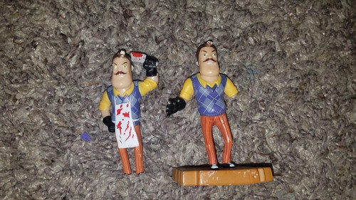 Set Of 2 Hello Neighbor Toy Figures | eBay