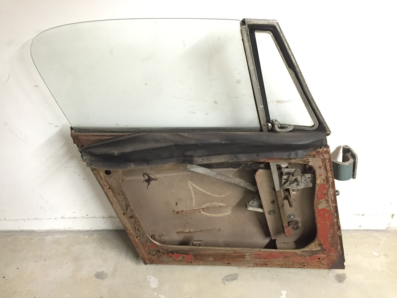 Austin Healey 3000 MKIII BJ8 Left Hand Door with Window and Vent Glass ...