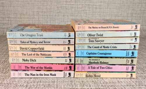 Lot of 15 Moby Books Illustrated Classic Editions Mini Paperback Books ...