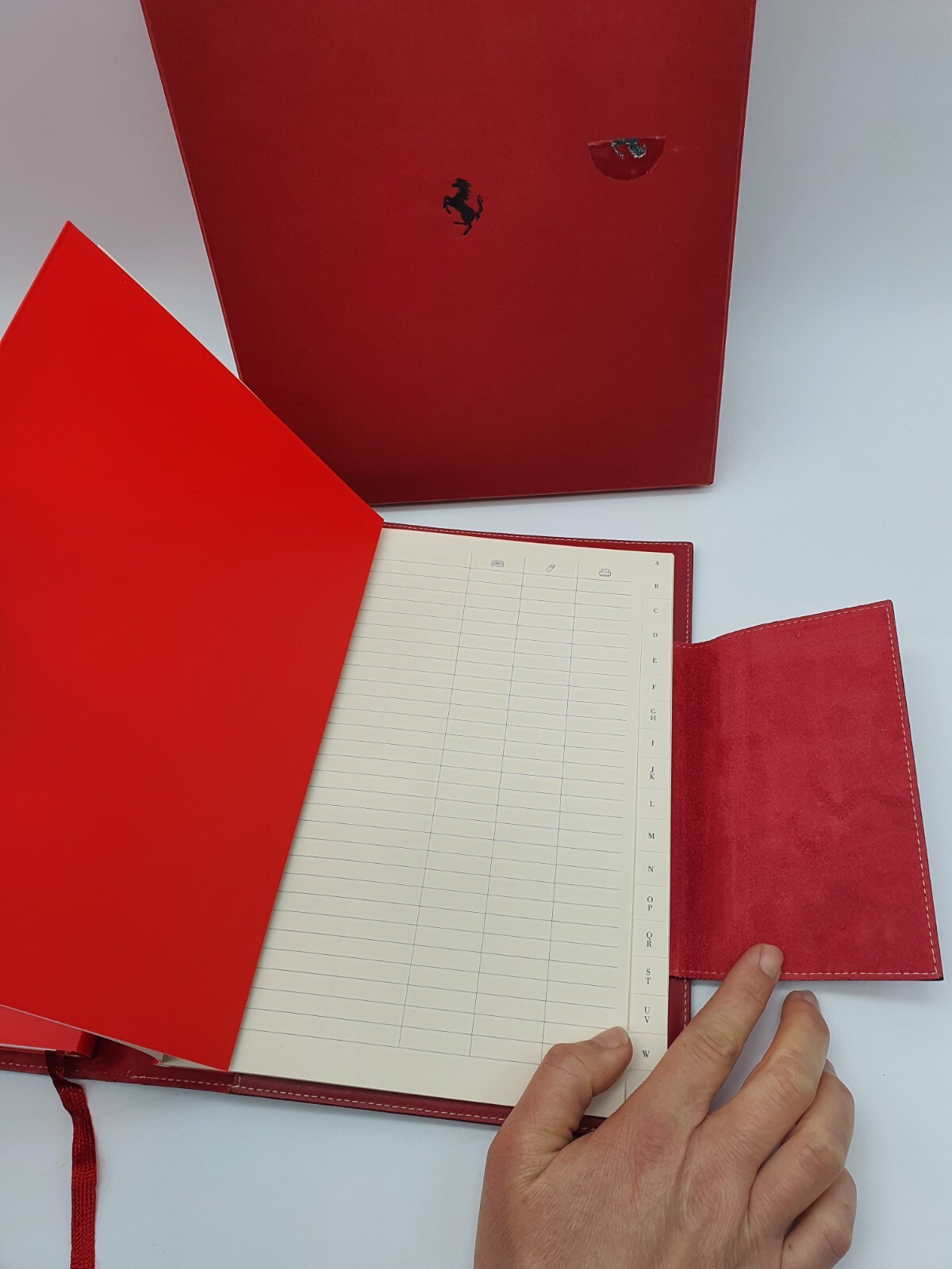 Ferrari Marlboro agenda diary 2007 pouch manual 275 Dino 328 288 GTO ...